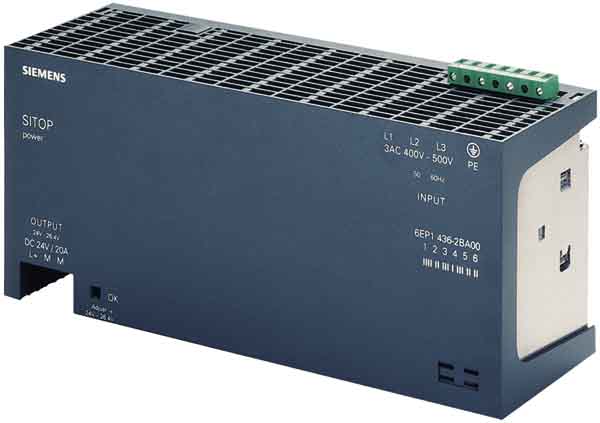 Stabilized power supplies Siemens SITOP 24V/10A on sale!