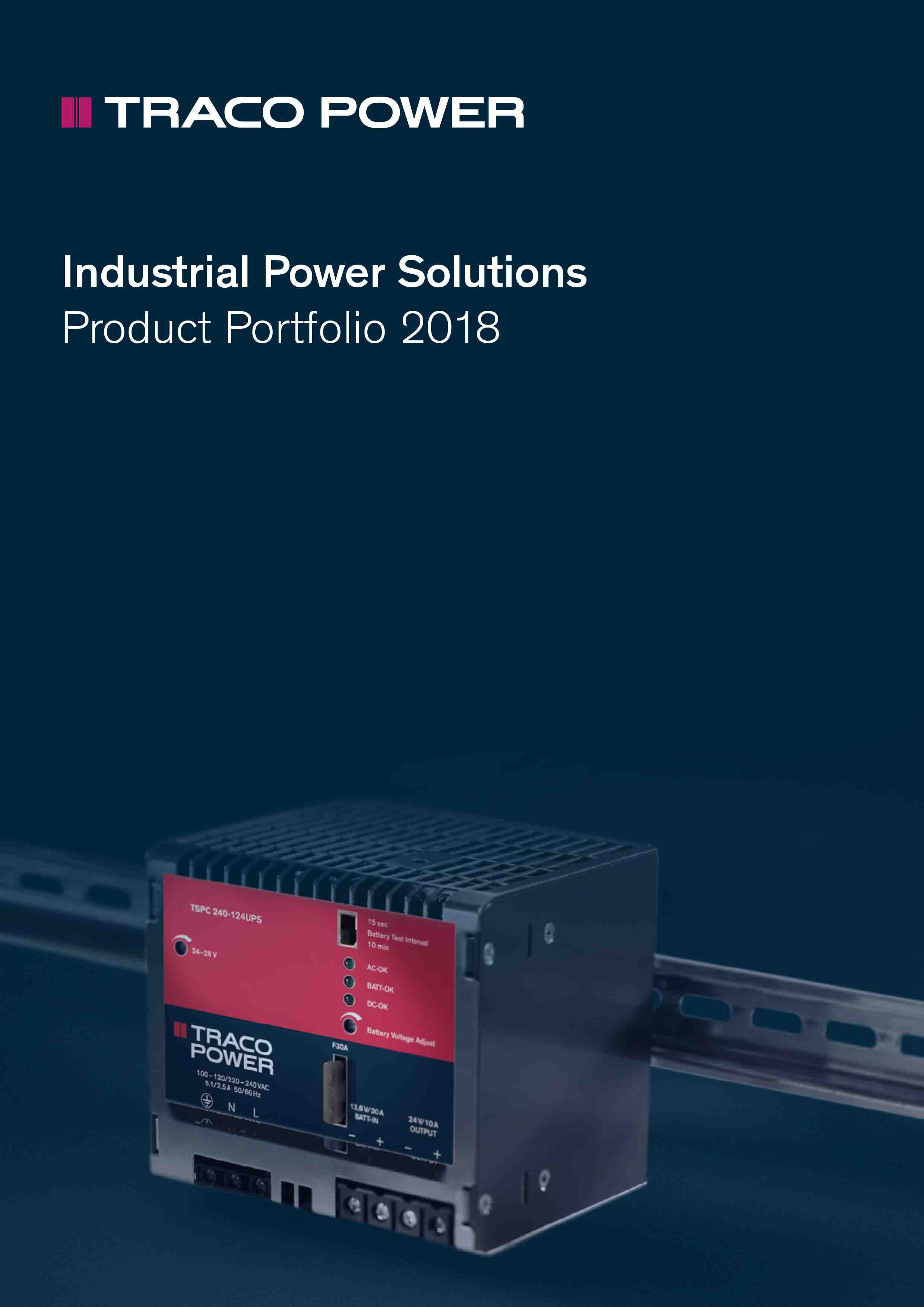 Новые каталоги TRACO POWER 2018 | Компанія СЕА