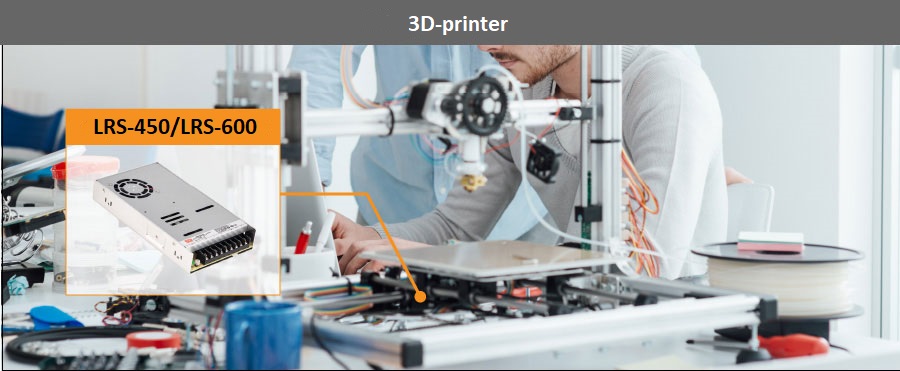 MEAN WELL expands the LRS family with the LRS-450 and LRS-600 series